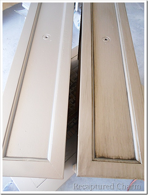 Recaptured Charm: Night Stands in Metallic of course!